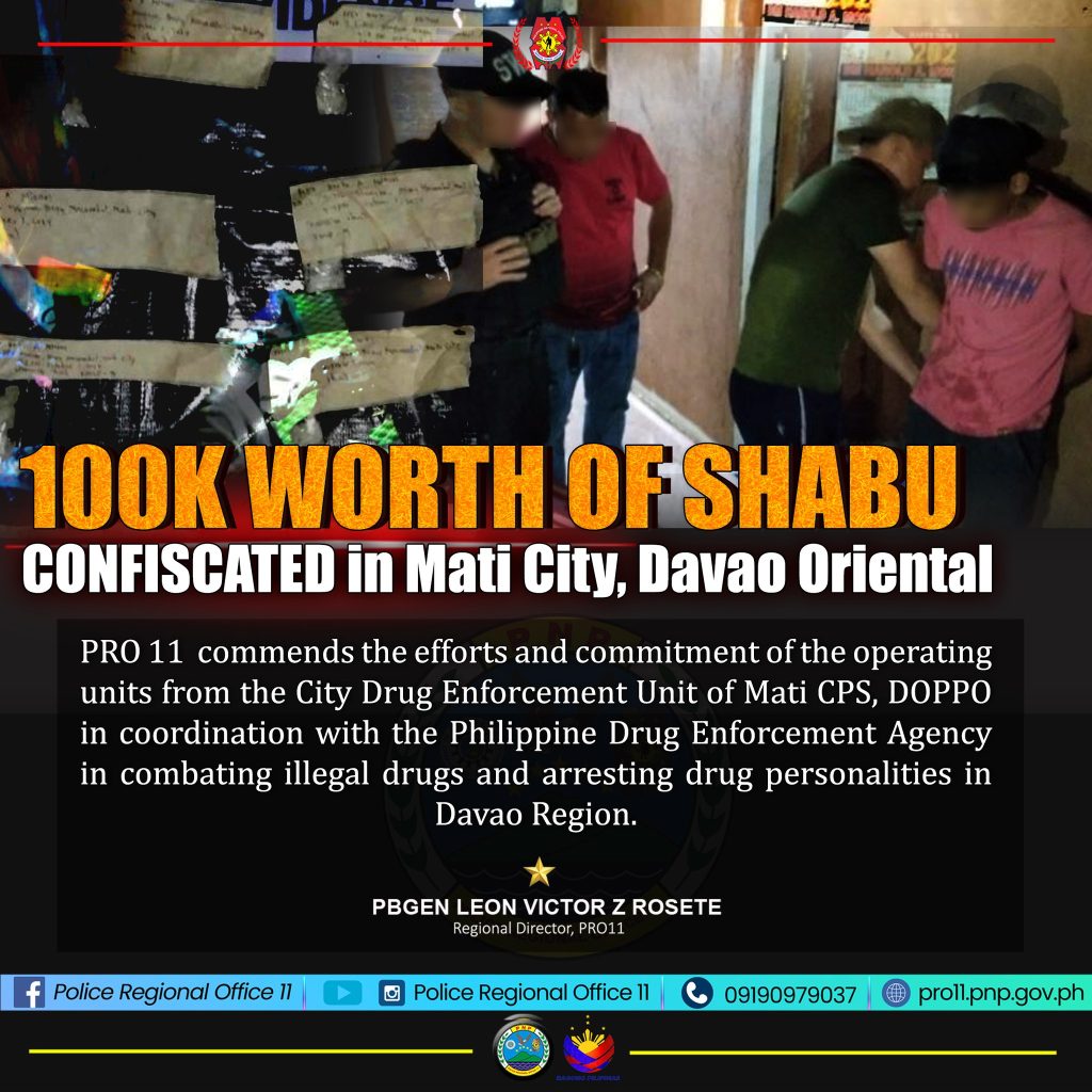 PHP149K Worth of Shabu Seized in Mati City Anti-Drug Operation - The ...