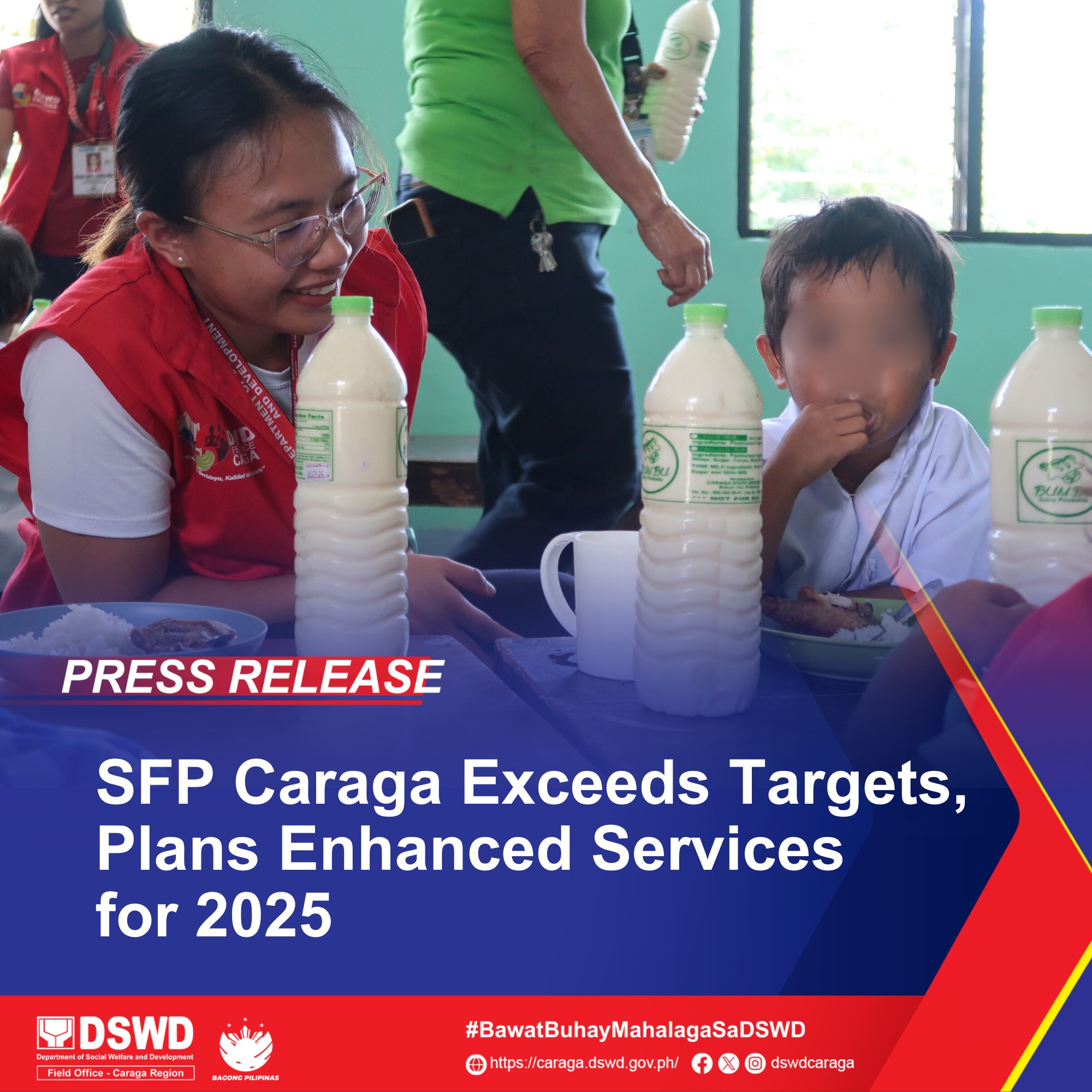 DSWD Caraga’s Supplementary Feeding Program Completes Successful 14th ...