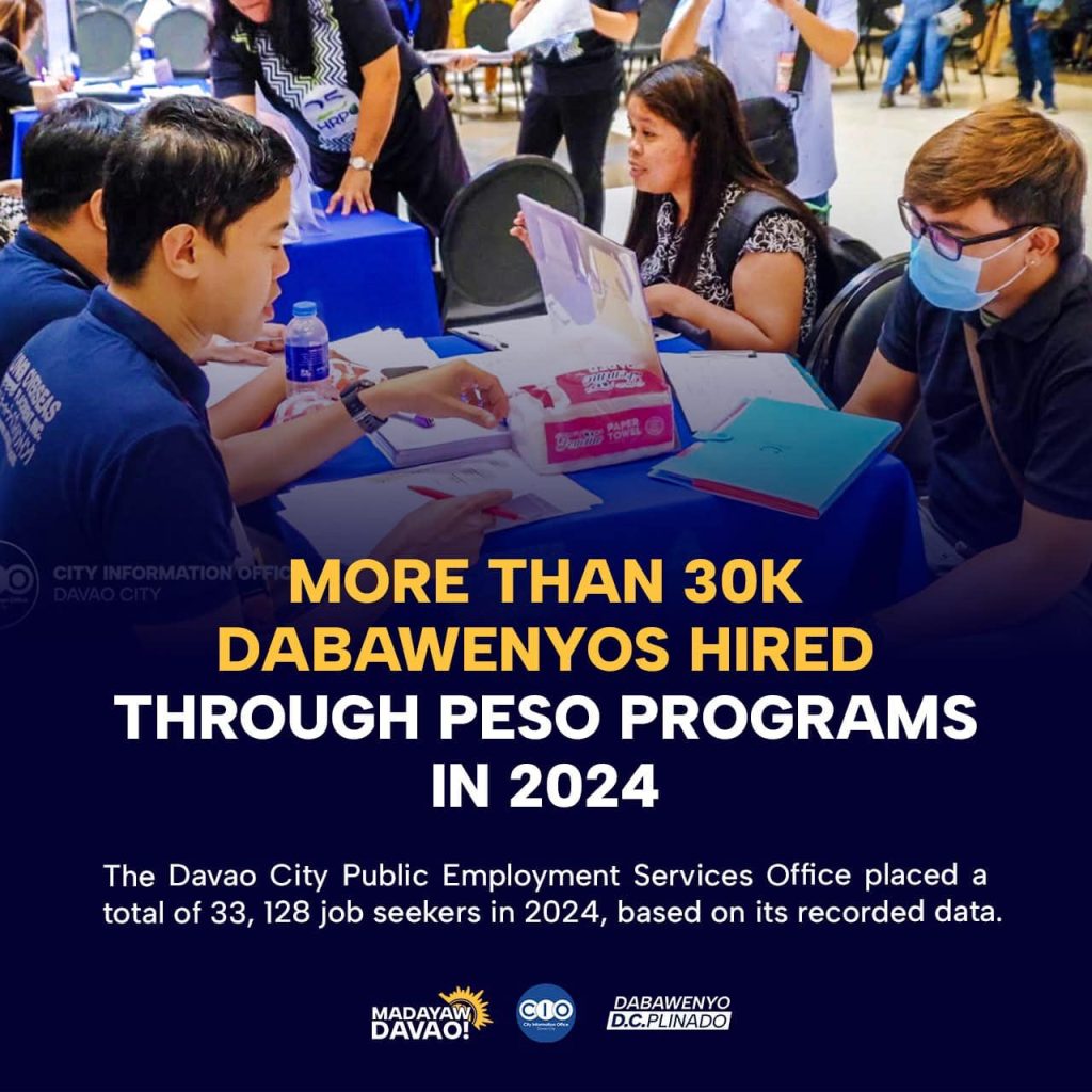 Davao City PESO Records Over 33,000 Job Placements in 2024 - The ...