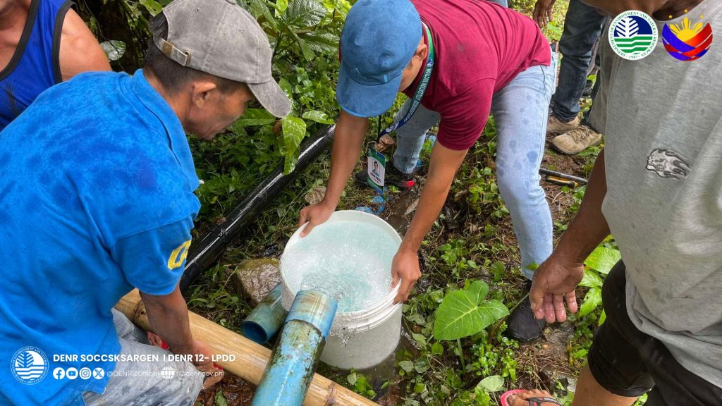 DENR 12 and MPDO Monitor Water Sources for Barangay Development Program ...