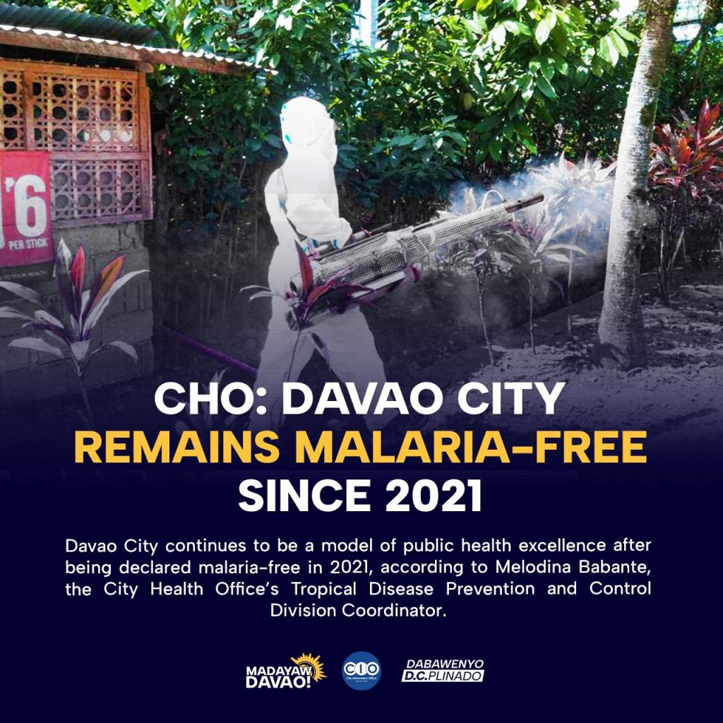 Davao City Maintains Malaria-Free Status, Strengthens Vigilance Against ...