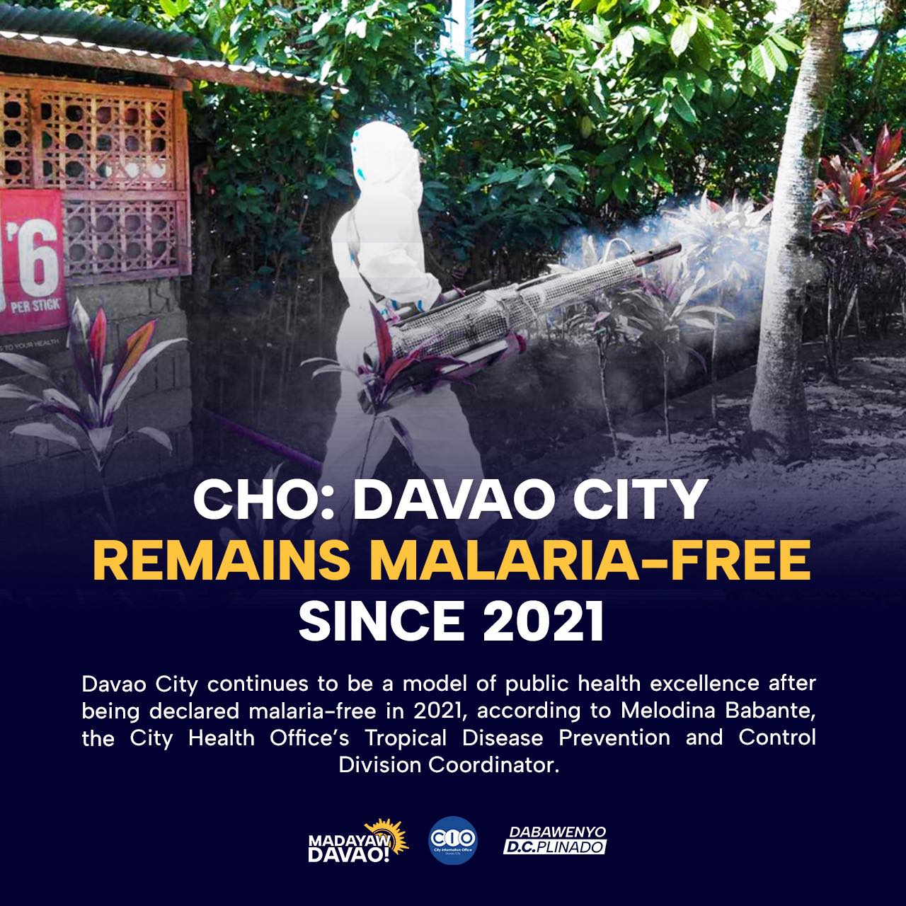 Davao City Maintains Malaria-Free Status, Strengthens Vigilance Against ...
