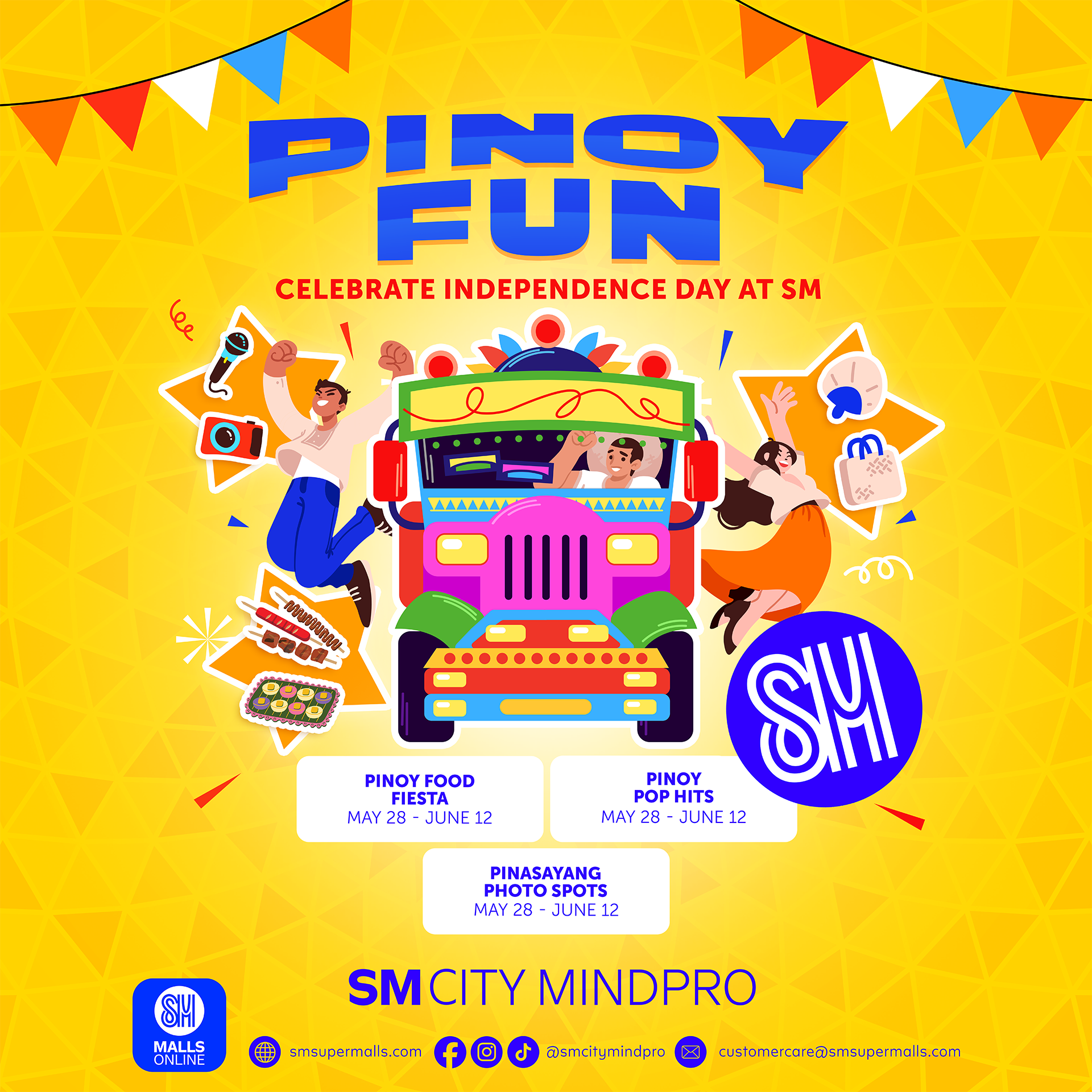 Celebrate Pinoy Fun This Independence Day at SM City MindproBy [Your ...