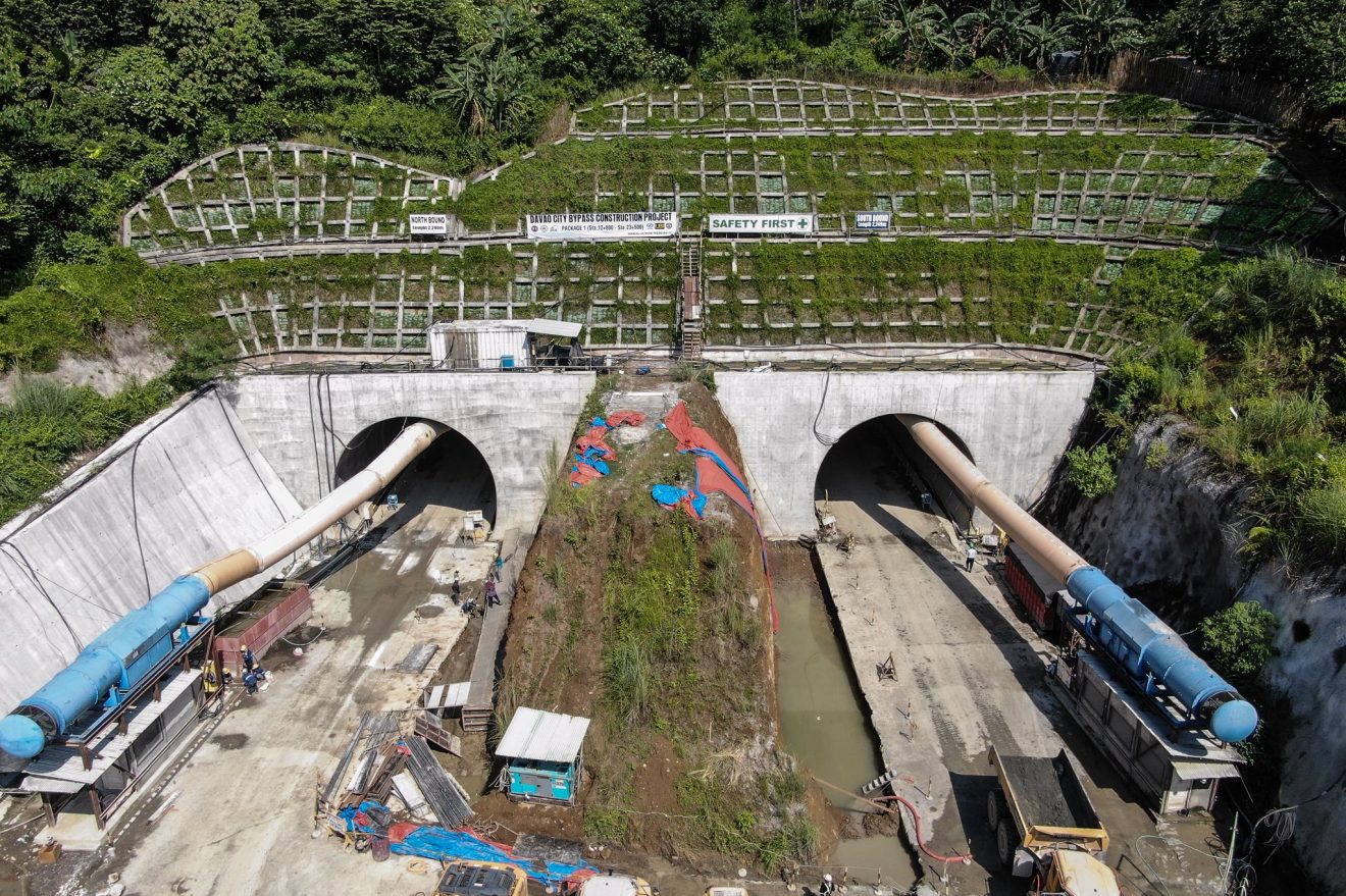 DPWH Nears Breakthrough in Davao Bypass Southbound Tunnel, Marks ...