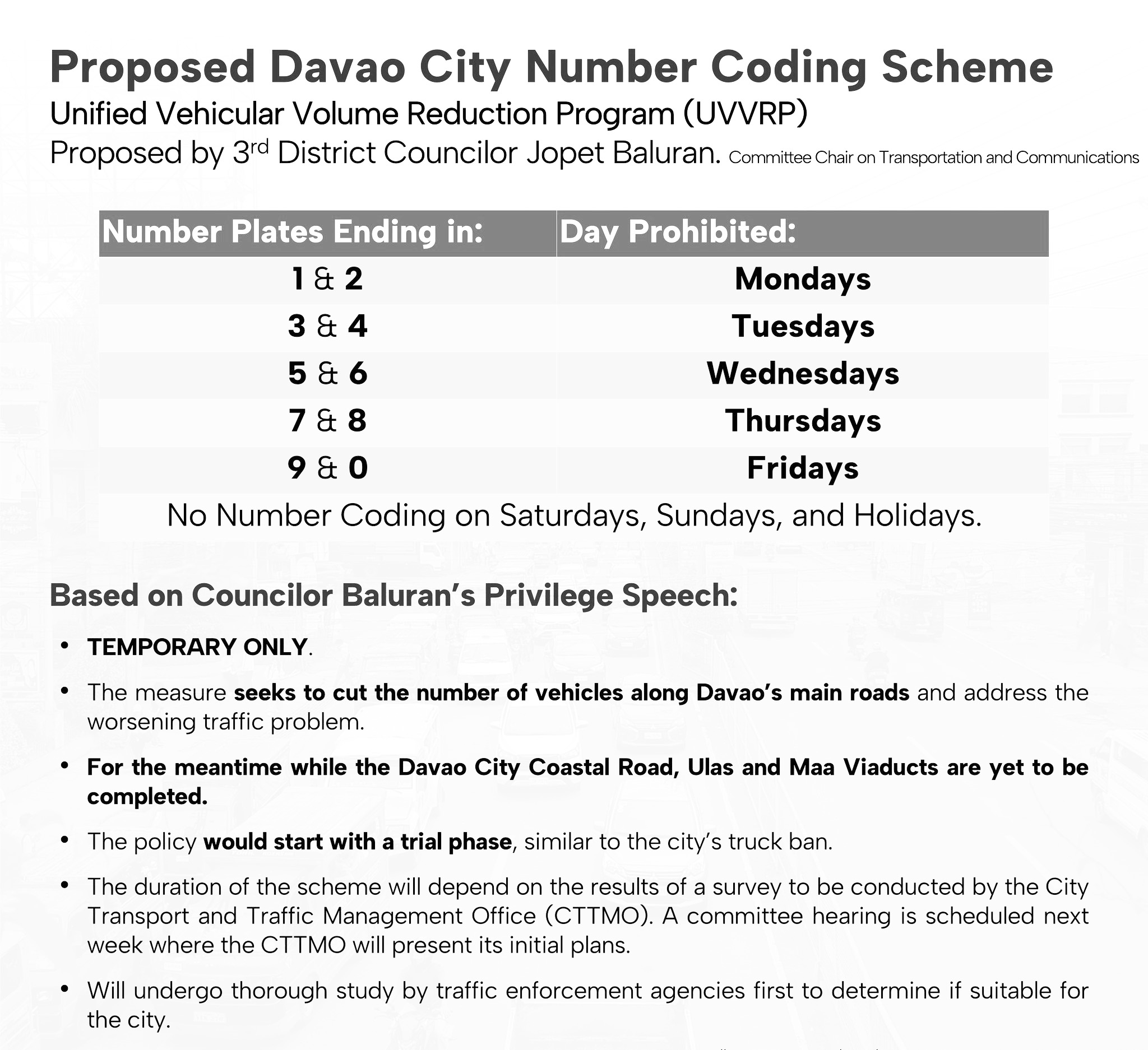 Opinion: Number Coding is a Needed Step—But Let’s Not Stop There - The ...