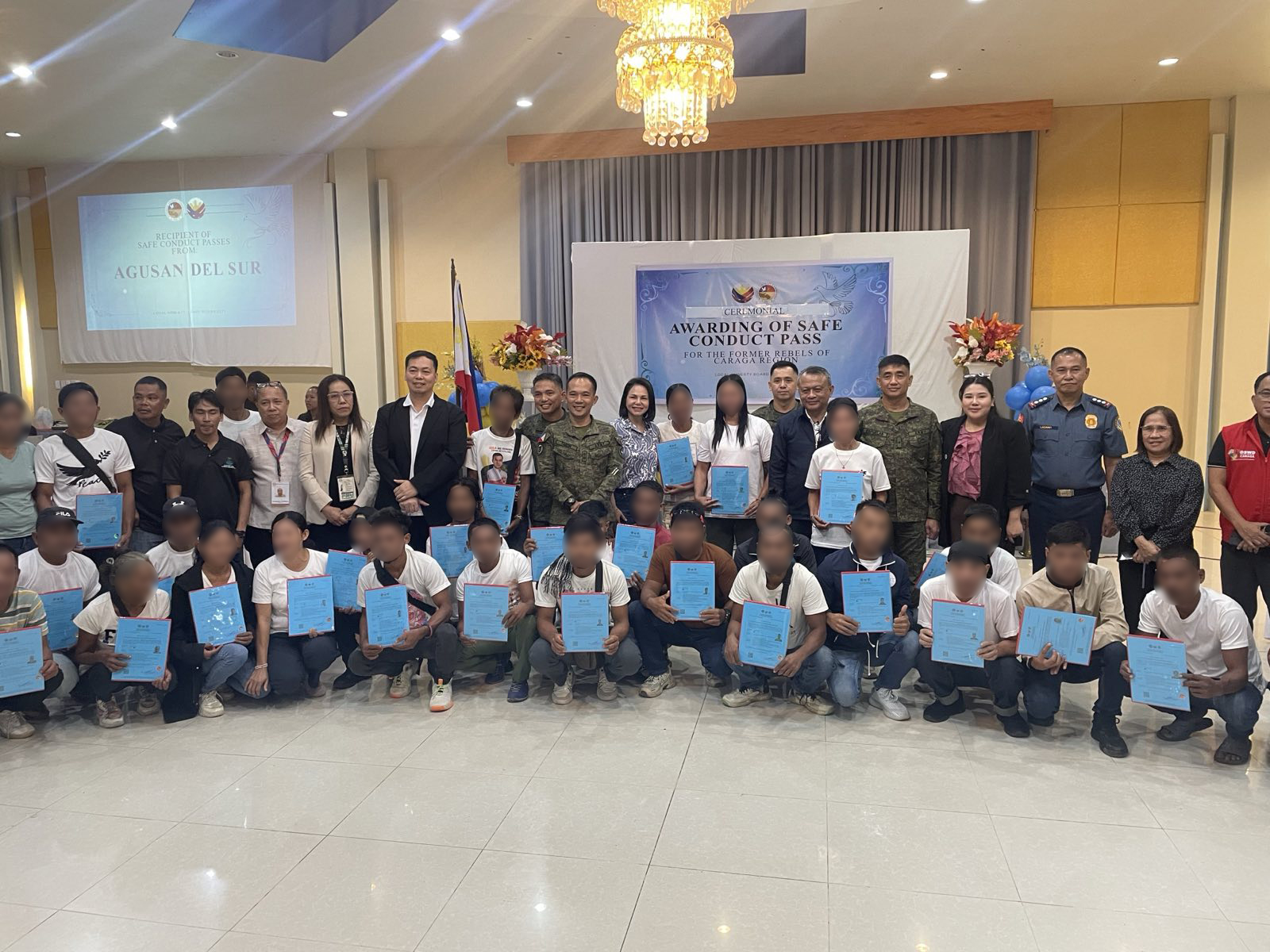 61 Peace Advocates, Amnesty Applicants Receive Safe Conduct Passes from ...