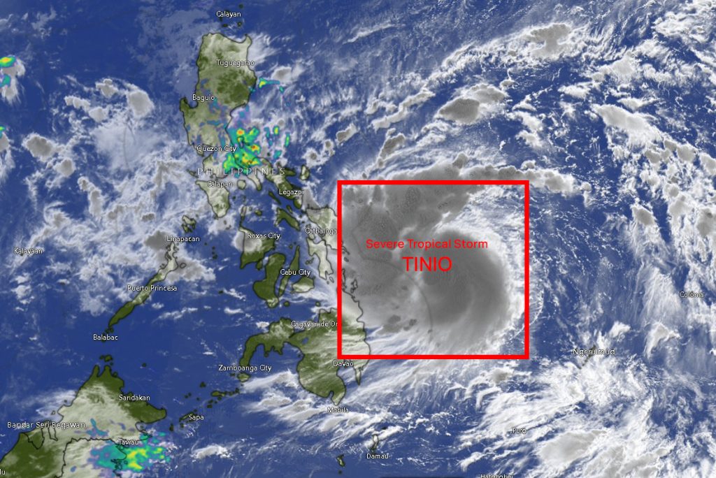 Severe Tropical Storm ‘Tino’ Brings Heavy Rains and Gusty Winds Over ...