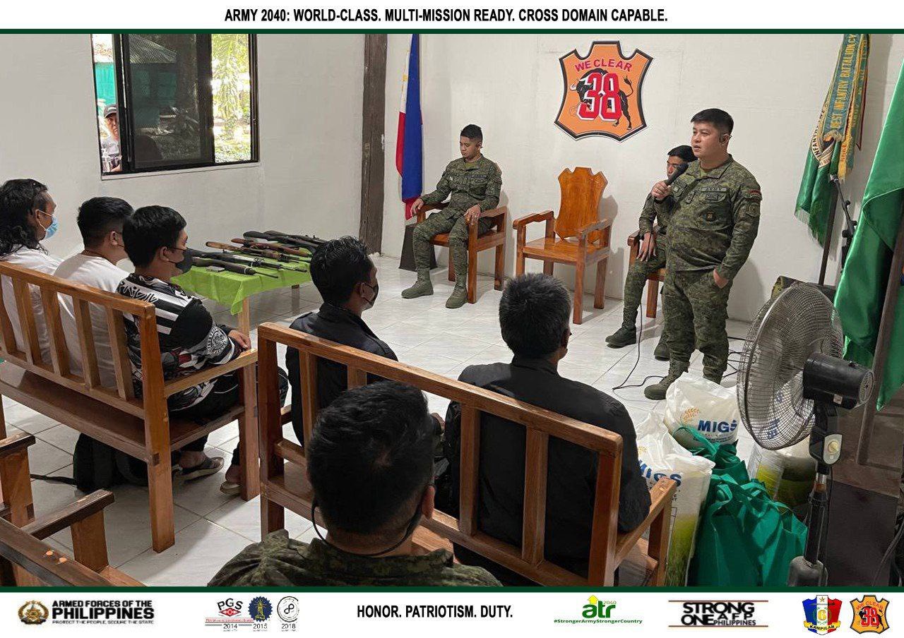 Five Former Terrorists Surrender to Army in South Cotabato, Turn Over ...