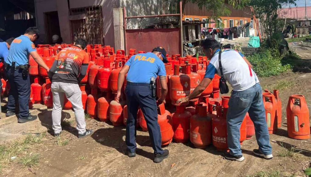 CIDG Seizes Nearly ₱880,000 Worth of Alleged Illicit LPG Cylinders in ...