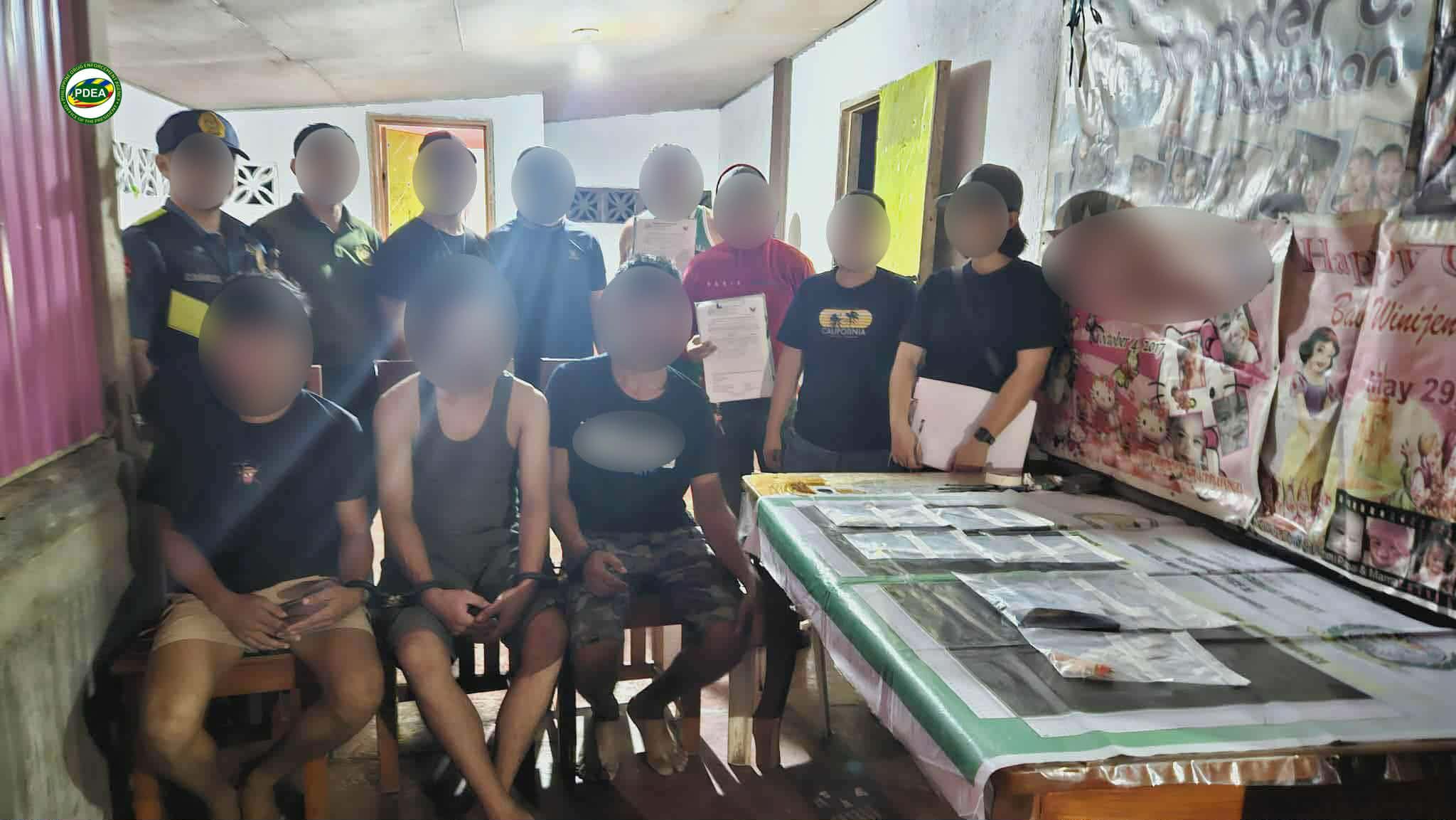 PDEA, Asuncion Police Nab Nine Suspects, Seize Over ₱775,000 Worth of ...