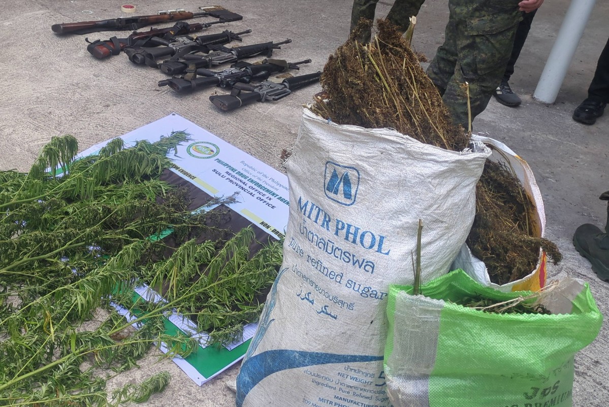 ₱18.2M Worth of Marijuana, High-Powered Firearms Seized in Anti-Drug ...