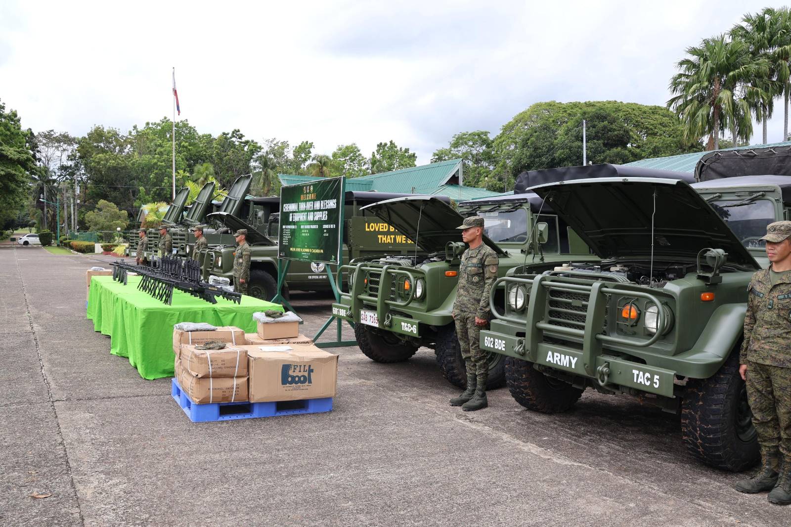 Equipment Boost Strengthens Operational Readiness of Kampilan Division ...