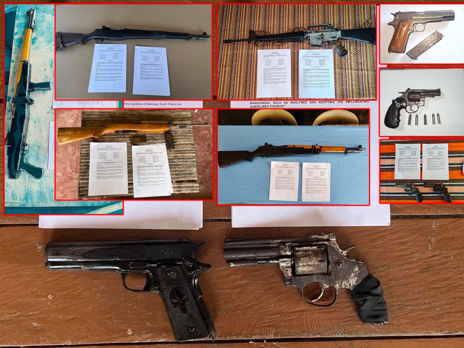 12 Firearms Voluntarily Surrendered in Sulu, Boosting Push for Gun-Free ...