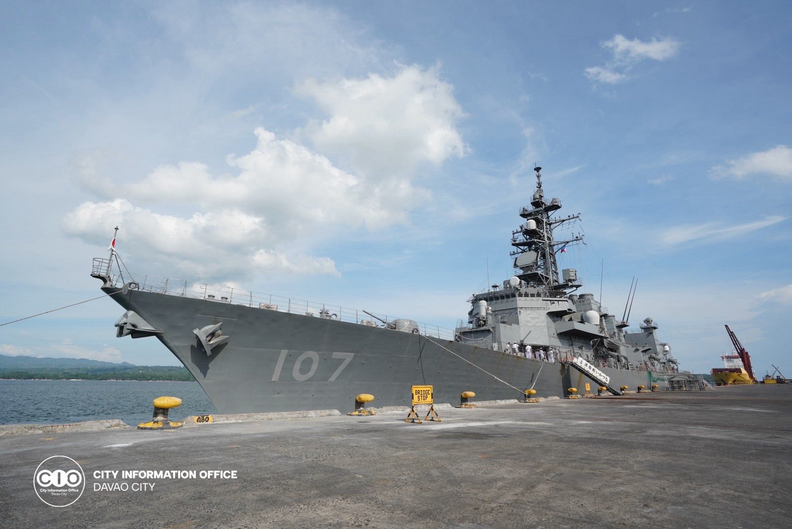 Japanese Warship JS Ikazuchi Arrives in Davao, Strengthening PH-Japan ...