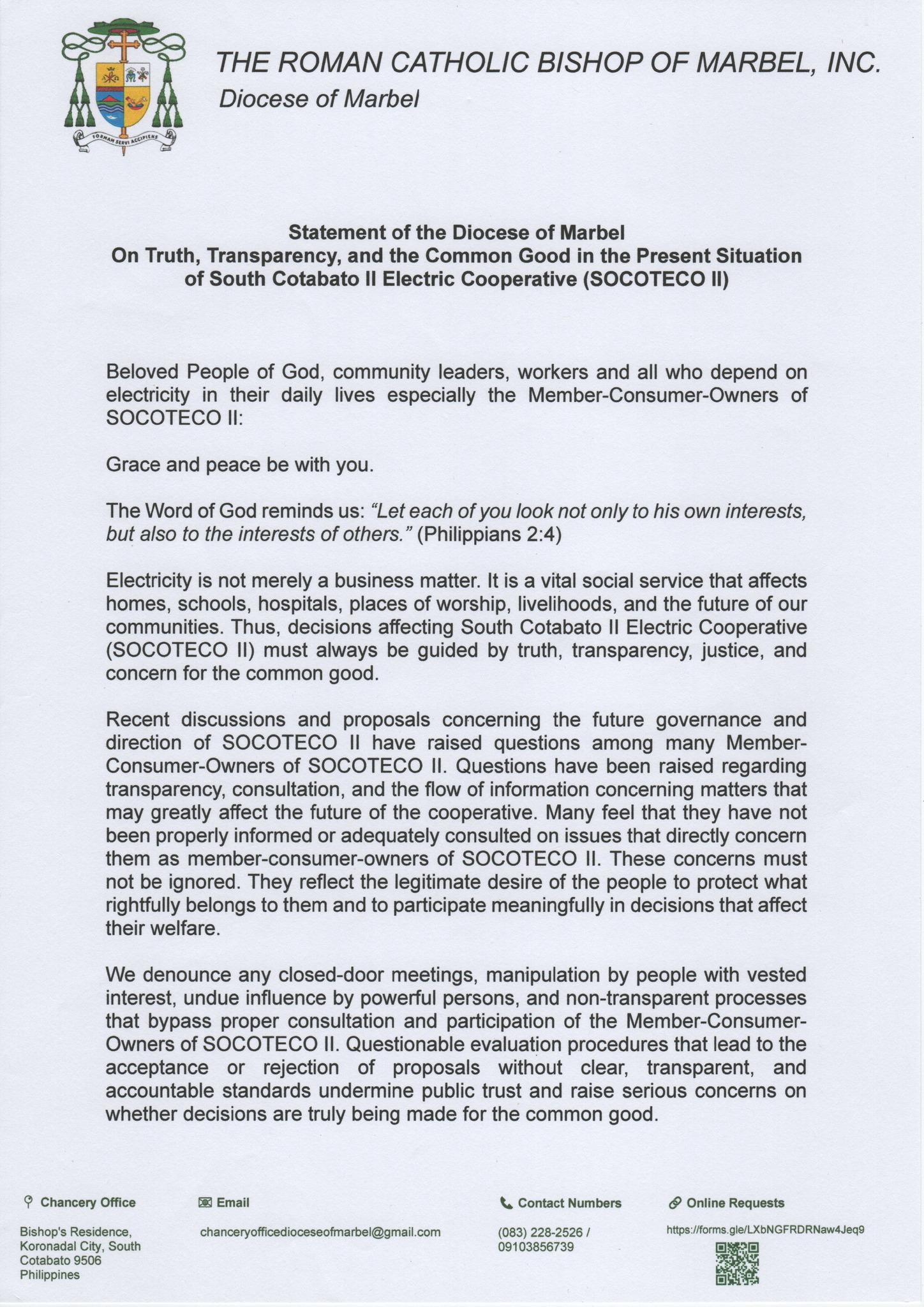 Privatizing Power, Silencing the People - The Mindanao Sentinel