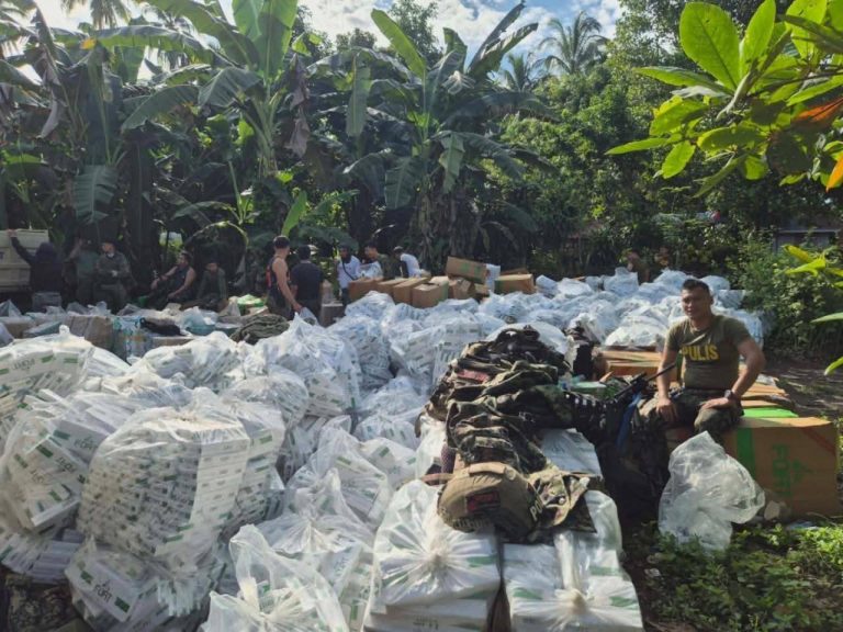 Millions worth of suspected smuggled cigarettes seized in Lanao del Sur ...